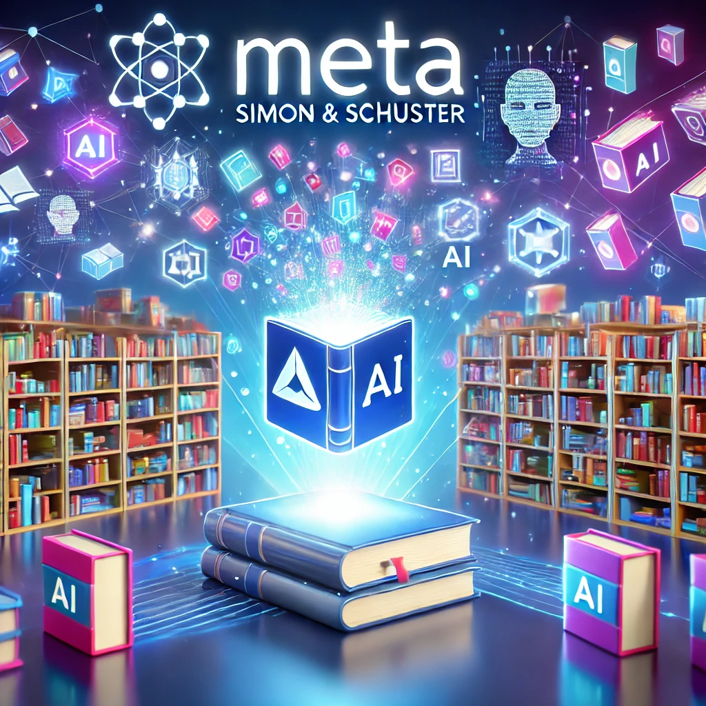 Metaが出版大手Simon & Schuster購入を検討、AI訓練の新展開に注目 - イノベトピア