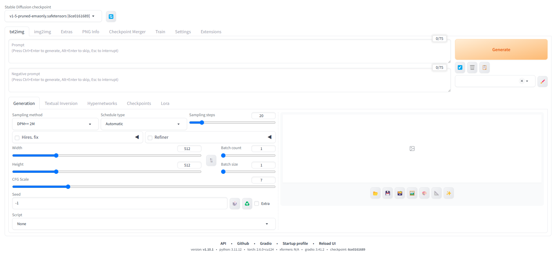 Google colabを利用したStable Diffusion Web UI導入方法-PCスペック不問で画像生成