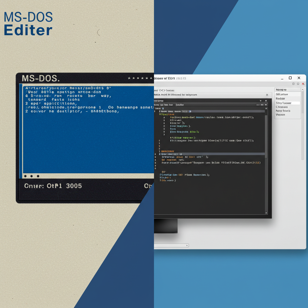 マイクロソフトが復活させた伝説のテキストエディタ「Edit」：DOSの遺産が現代Windowsで新たな命を吹き込む