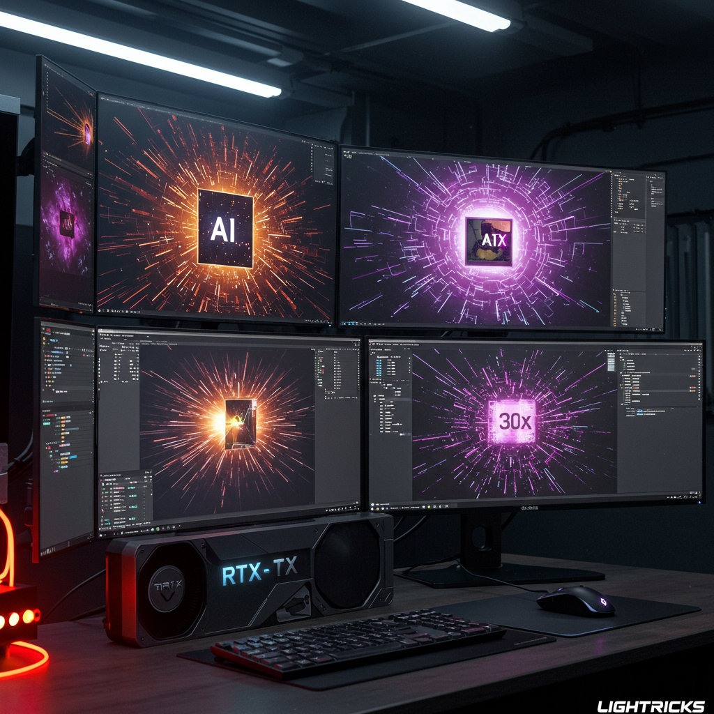 Lightricks、消費者向けGPUで動作する30倍高速なAIビデオ生成モデル「LTXV-13B」を発表