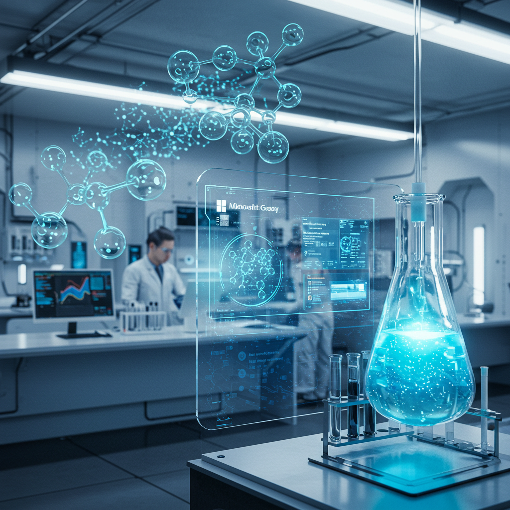 Microsoft Discoveryが科学研究を変革 – 200時間で新化学物質を発見、従来の数年を短縮 - イノベトピア