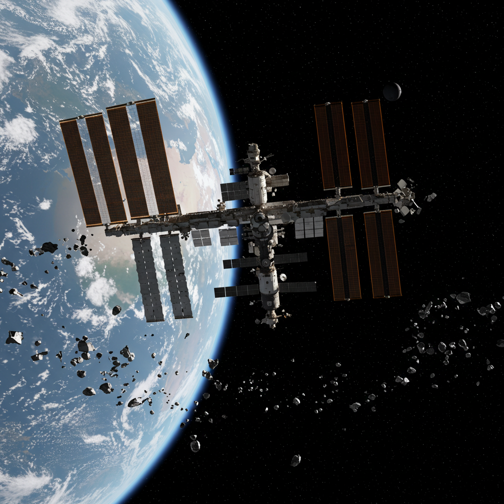 NASA・Progress 91・長征ロケット｜ISS、20年前の中国ロケット破片を回避―宇宙ゴミ問題の最前線 - イノベトピア