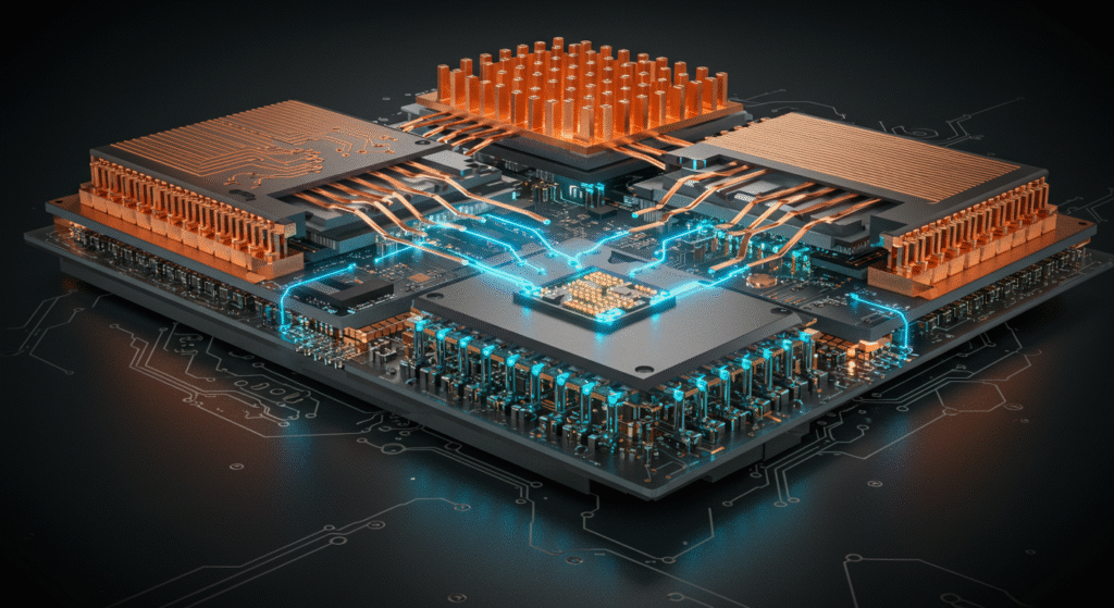 Intel、EMIB-T技術でAI向けチップパッケージング革新 – 10,000平方ミリメートルのシリコン統合を実現