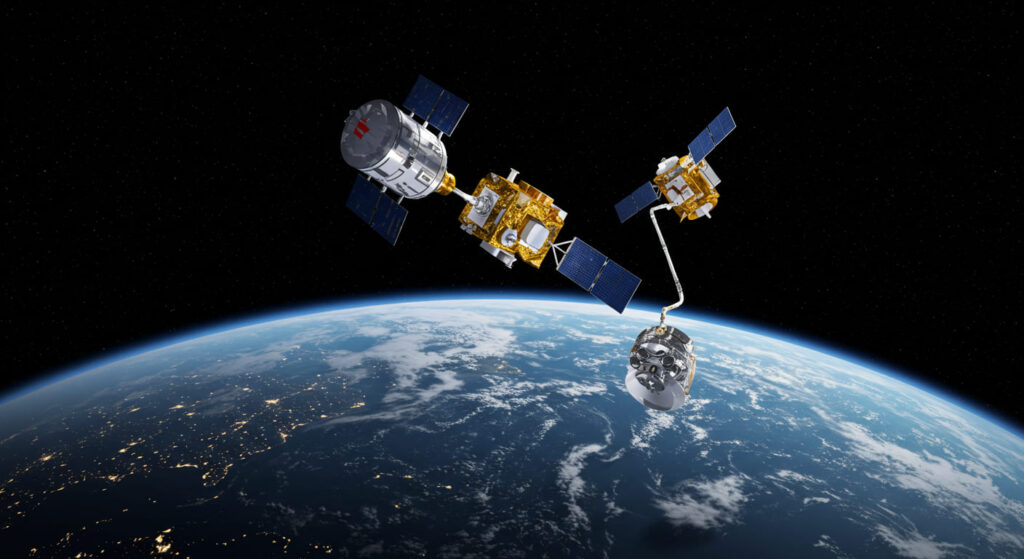 中国SJ-21・SJ-25による史上初の衛星燃料補給実証 宇宙での戦略的優位確立へ