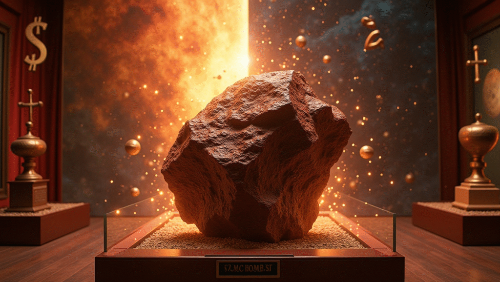 史上最大の火星隕石NWA 16788がサザビーズで400万ドル、宇宙商業化の新時代