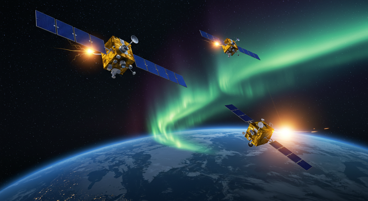 NASA TRACERSミッション｜双子衛星が解明する太陽嵐メカニズムと現代社会への影響 - イノベトピア