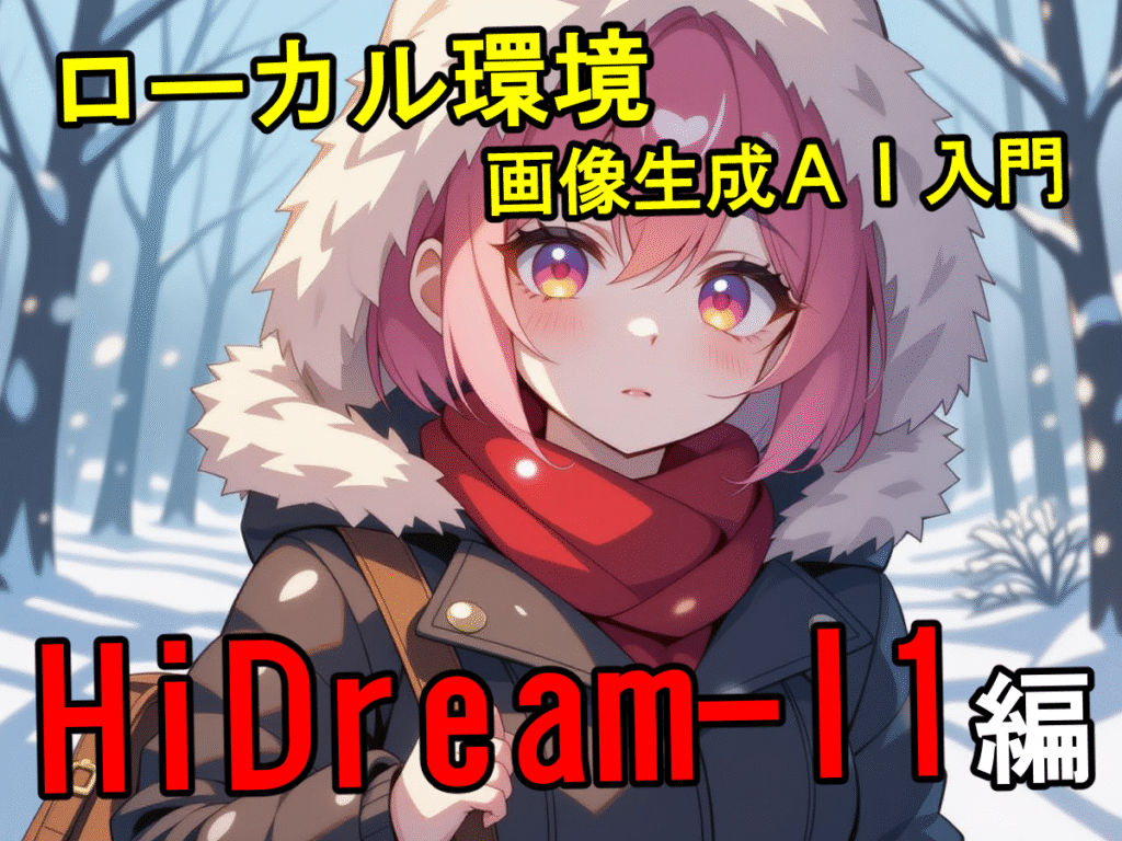 新進気鋭のローカル画像生成AI「HiDream-I1」圧倒的な170億パラメータ、商用利用も自由