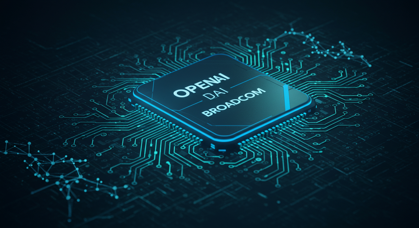 OpenAIが初の自社AIチップ開発、Broadcomと100億ドル契約－2026年内部利用で始動