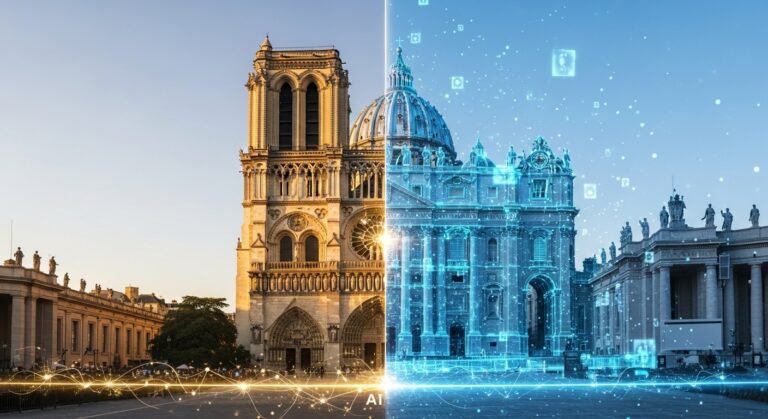 Microsoft・Iconem・バチカンが挑む文化遺産のデジタル保存｜AI・NeRF・GANで実現する400,000枚の画像から生まれた ...