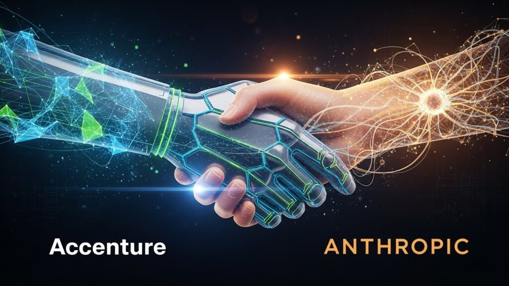 Anthropic、Accentureと大型提携でエンタープライズAI市場を攻略──市場シェア40%、Claude Codeが開発現場を変革