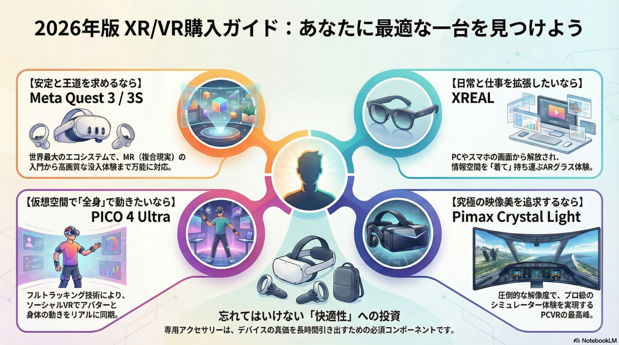 【2026初売り】Meta・XREAL・PICO・Pimaxが新年にXR/VRの可能性を拡張！初売りで狙うべき注目モデル